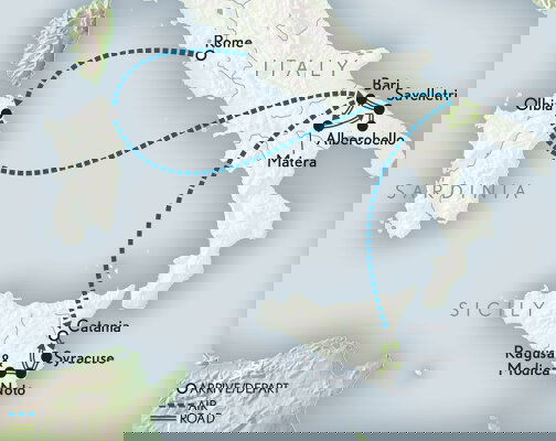 Southern Italy Tours & Trips - 2024-2026 Seasons