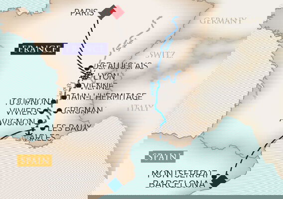 Rhône River Cruises - 2025-2027 Seasons