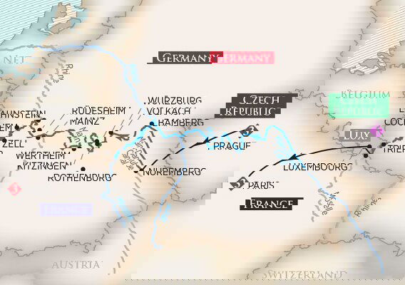 Moselle River Cruises - 2025-2027 Seasons
