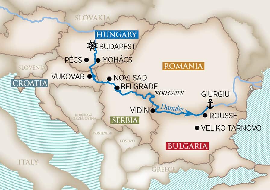 Gems of Southeast Europe - AmaWaterways (7 Night Cruise from Budapest ...