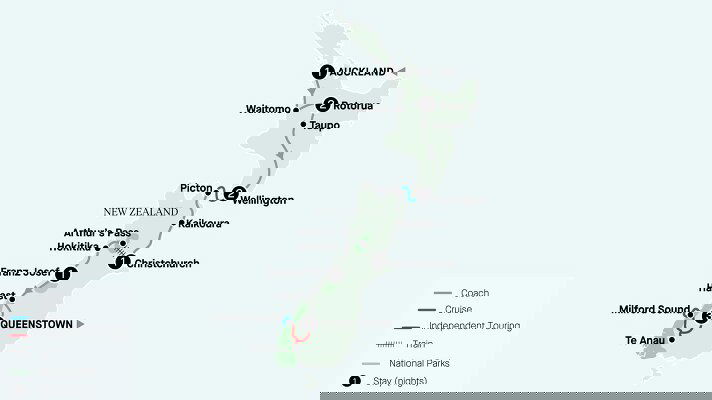 APT New Zealand Tours - 2024 & 2025 Seasons