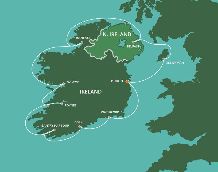Ireland Intensive Voyage - Azamara (11 Night Roundtrip Cruise from Dublin)