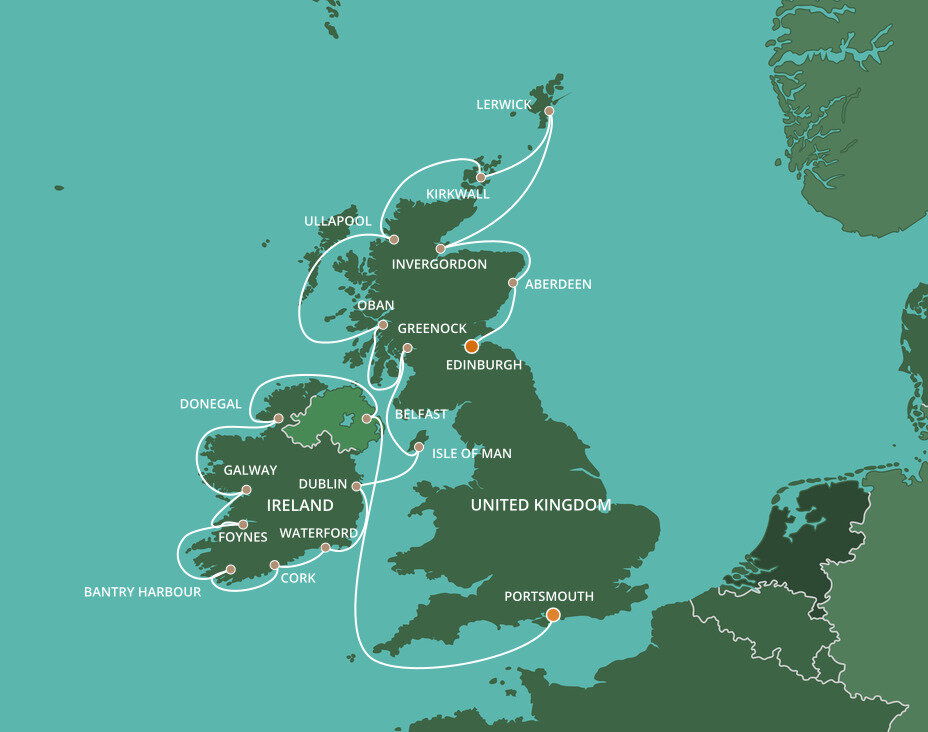 Scotland & Ireland Cruise: Glasgow, Dublin & Belfast - Azamara (22 ...