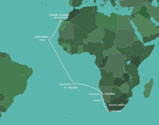 Namibia Cruises - 2025-2028 Seasons