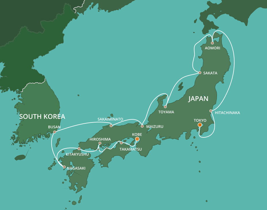 Japan Intensive: Kyoto, Hiroshima & Busan - Azamara (14 Night Cruise ...