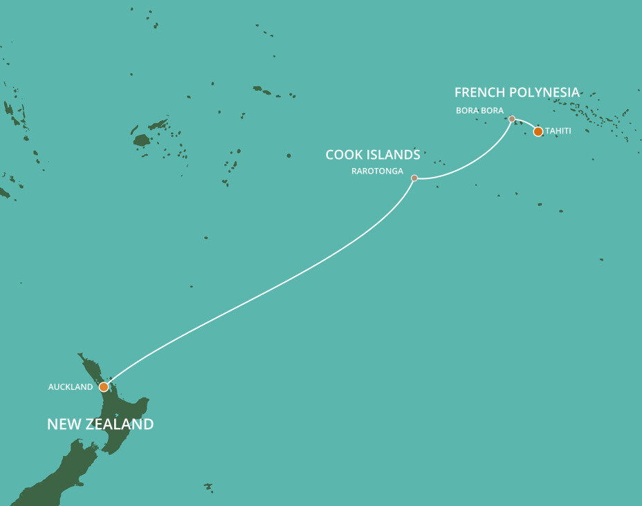 South Pacific Explorer Voyage - Azamara (10 Night Cruise from Tahiti to ...