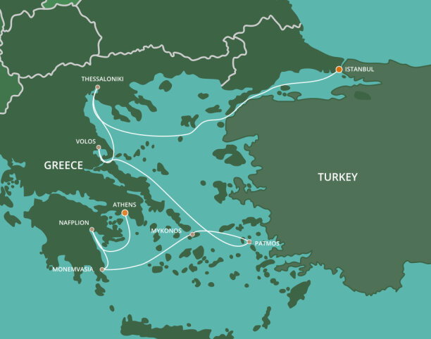 Cruises from Istanbul to Athens | 2026-2028 | Global Journeys
