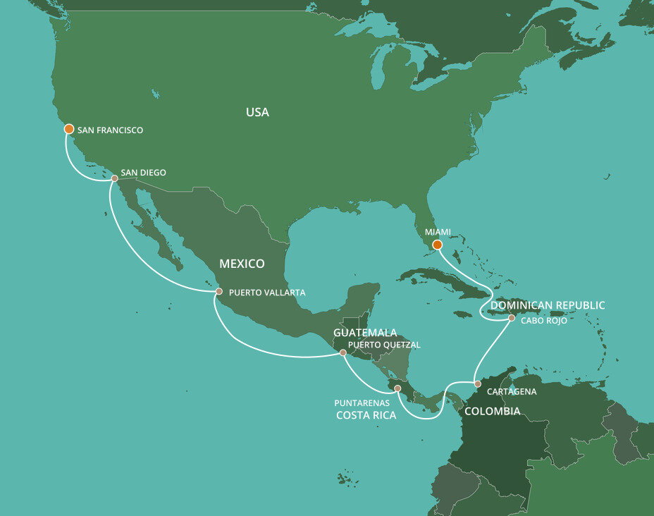 Panama Canal Cruise: Colombia, Costa Rica & Mexico - Azamara (18 Night ...
