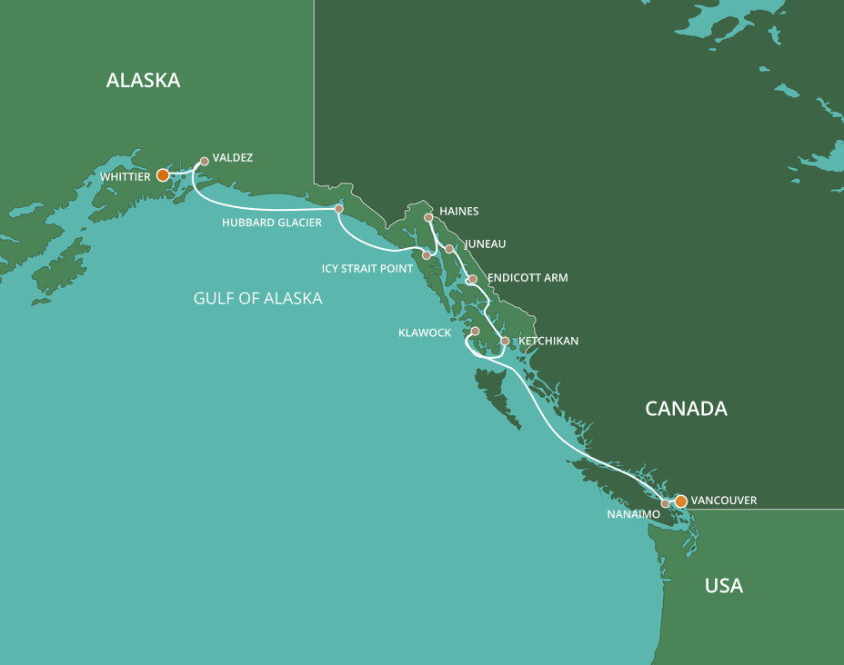 Alaska Cruise: Hubbard Glacier, Juneau & Ketchikan - Azamara (11 Night ...