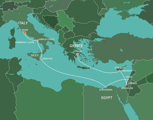 Cruises from Rome to Athens - 2022, 2023 & 2024 Seasons