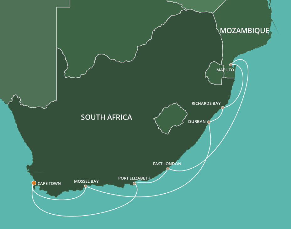 South Africa Intensive Voyage - Azamara (15 Night Roundtrip Cruise from ...