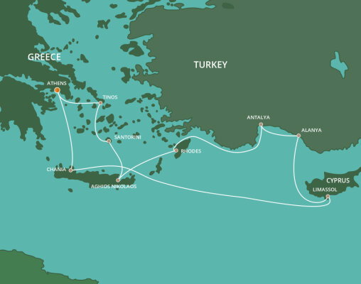 Cyprus Cruises - 2024-2027 Seasons