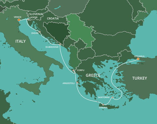 Greek Island Cruises - Azamara - 2024 & 2025 Seasons