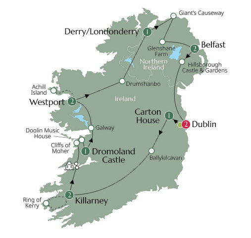 Brendan Vacations Ireland Tours | 2026-2027 Seasons