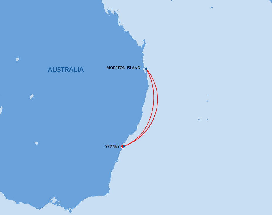 Tangalooma - Moreton Island Cruise - Carnival (4 Night Roundtrip Cruise ...