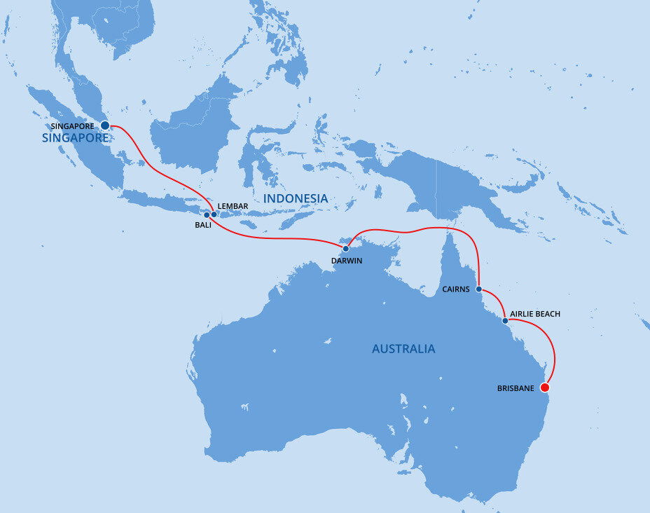 Southeast Asia - Carnival (15 Night Cruise from Singapore to Brisbane)