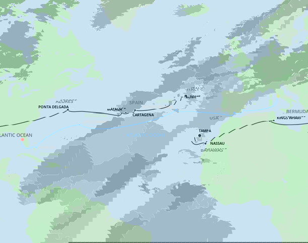 Transatlantic Cruises - Celebrity Cruises - 2025-2027 Seasons