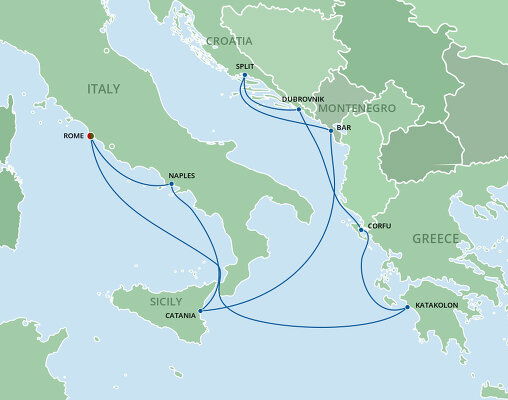 Celebrity Cruises Starting In Rome - 2025-2027 Seasons