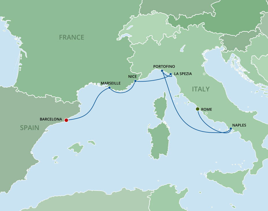 Italian Riviera & France - Celebrity Cruises (9 Night Cruise from Rome ...
