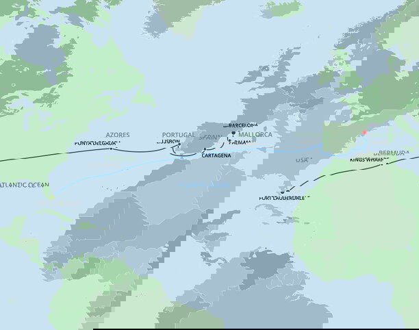 Transatlantic Cruises - Celebrity Cruises | 2026-2027 Seasons