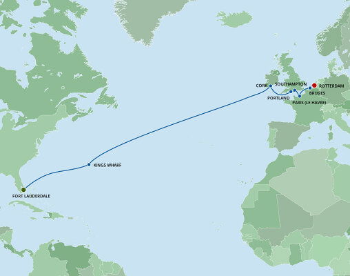Transatlantic Cruises - 2023-2025 Seasons