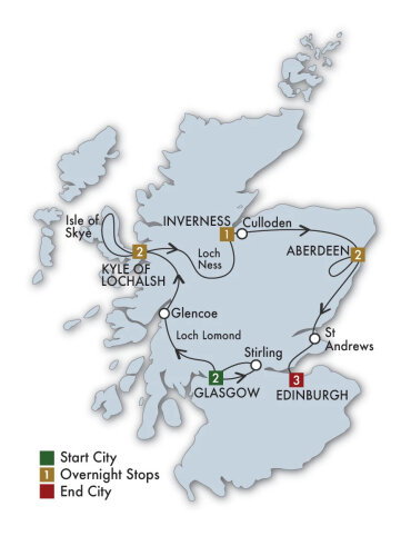 CIE Tours of Scotland | 2026 Season