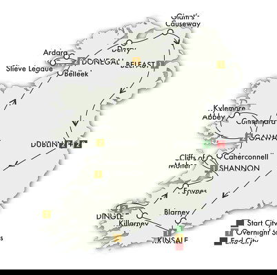 CIE UK & Ireland Tours - 2025 & 2026 Seasons