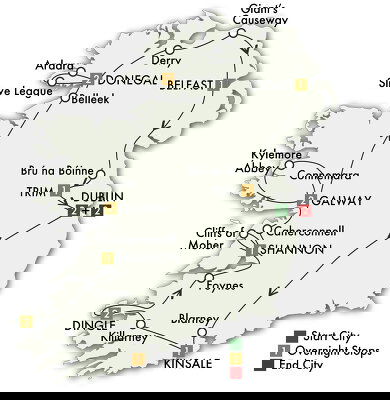 CIE UK & Ireland Tours - 2023 & 2024 Seasons