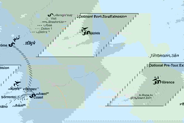 Southern Italy Tours & Trips - 2025-2027 Seasons