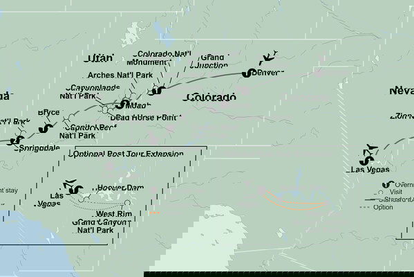 Collette National Parks Tours - 2025-2027 Seasons