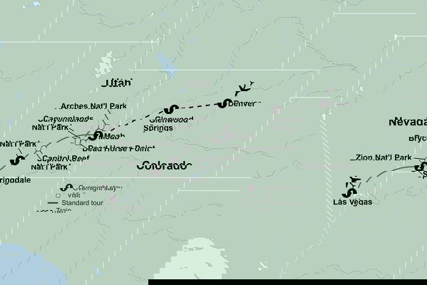 Collette National Parks Tours - 2025-2027 Seasons