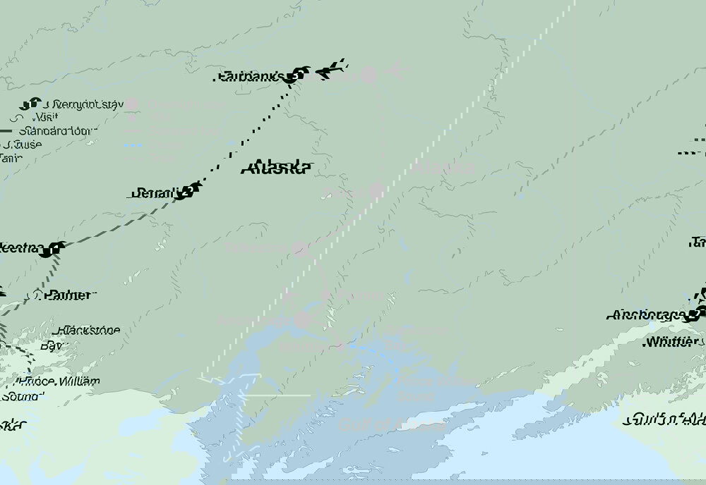 Alaska: America’s Last Frontier - Collette (9 Days From Fairbanks to ...