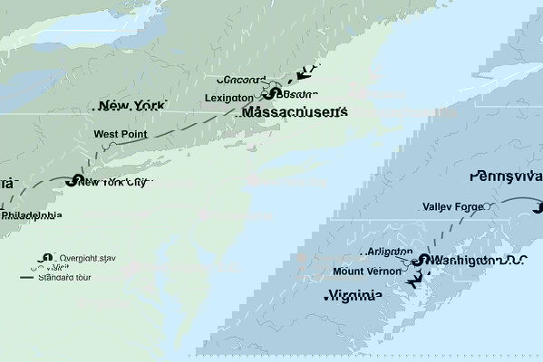 Collette USA Tours - 2025-2027 Seasons