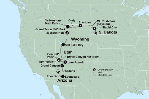 Collette National Parks Tours - 2025-2027 Seasons