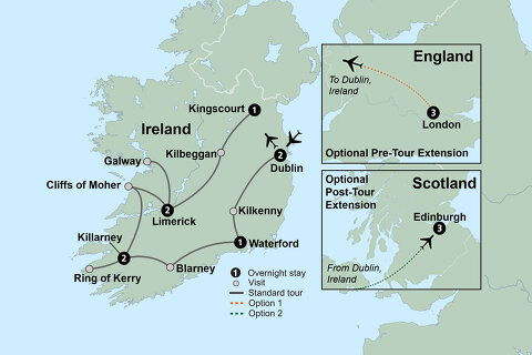Collette UK & Ireland Tours - 2025-2027 Seasons
