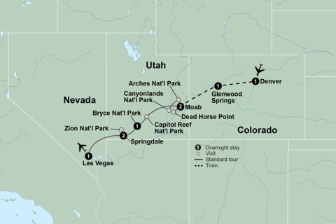 Collette National Parks Tours - 2025-2027 Seasons