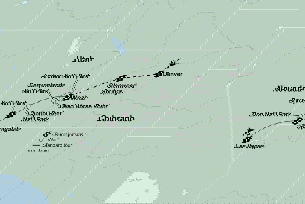 Utah’s Mighty Five and The Rockies - Collette (9 Days From Denver to ...