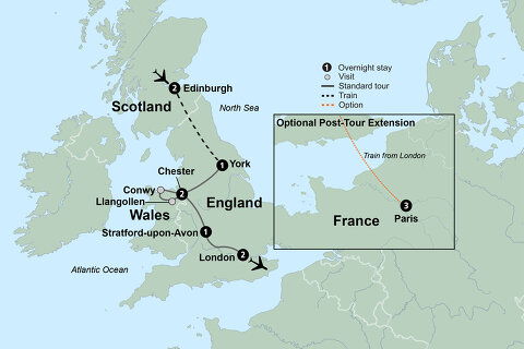 Collette UK & Ireland Tours - 2025-2027 Seasons