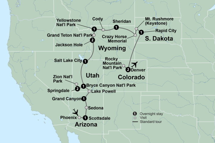 Collette National Parks Tours | 2026-2028 Seasons