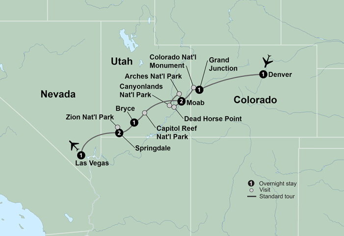 Collette National Parks Tours | 2026-2028 Seasons