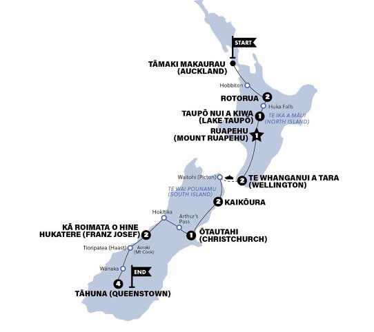 Contiki New Zealand Tours - 2025-2027 Seasons