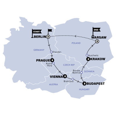 Contiki Europe Tours - 2025 & 2026 Seasons