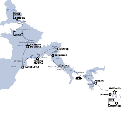 Contiki Europe Tours - 2025 & 2026 Seasons