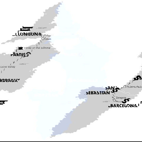 Contiki Tours Starting In London - 2025-2027 Seasons