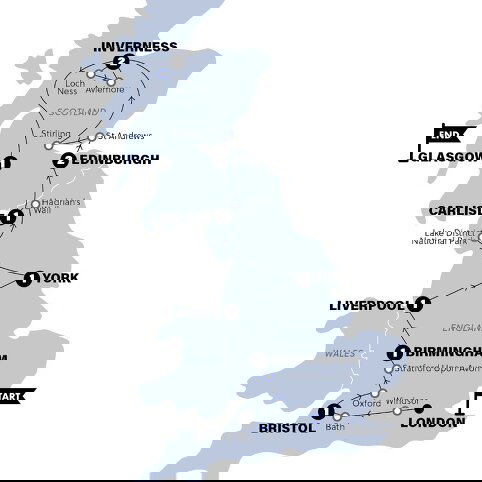 Contiki Tours Starting In London - 2025-2027 Seasons