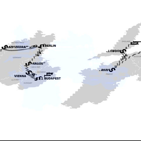 Contiki Tours Starting In London - 2025-2027 Seasons