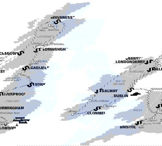 Contiki Tours starting in London | 2025-2027 Seasons