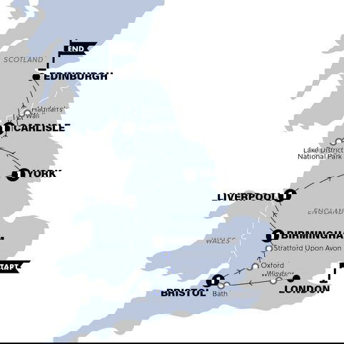 Contiki Tours Starting In London - 2025-2027 Seasons