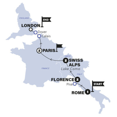 Contiki Europe Tours - 2025 & 2026 Seasons