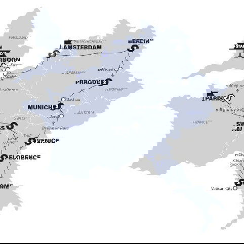 Contiki Tours Starting In London - 2025-2027 Seasons